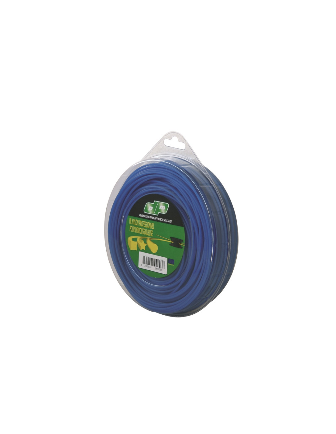 Coque fil nylon débroussailleuse carre (1/2 kg) ø : 4.5 mm